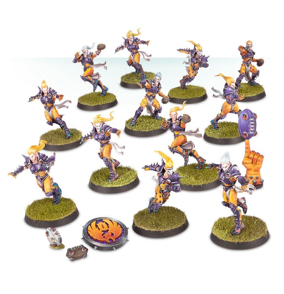 Warhammer Blood Bowl - Elven Union Team: Elfheim Eagles – Goblinen