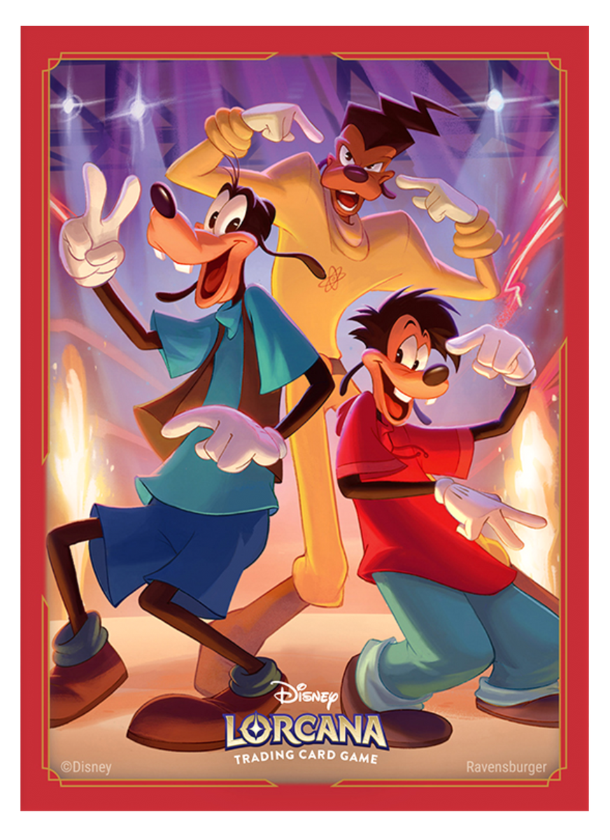 Disney Lorcana: Fabled Card Sleeves - I2I (Goofy, Max & Powerline ...