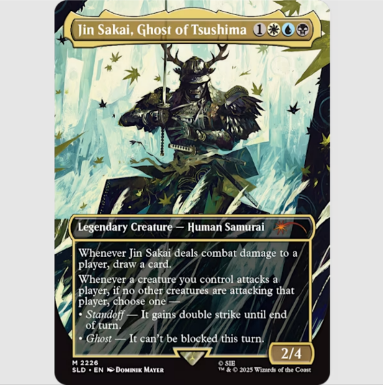 Magic The Gathering: Secret Lair x PlayStation - Secret Lair x Ghost o ...