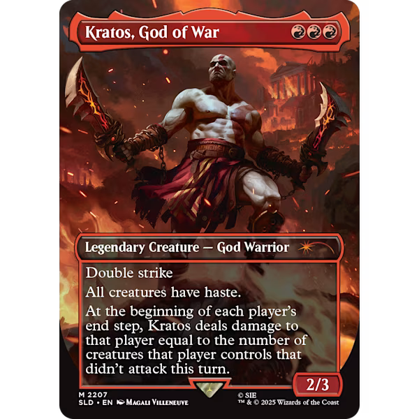 Magic The Gathering: Secret Lair x PlayStation - Secret Lair x God of ...