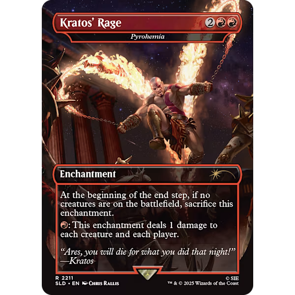 Magic The Gathering: Secret Lair x PlayStation - Secret Lair x God of ...