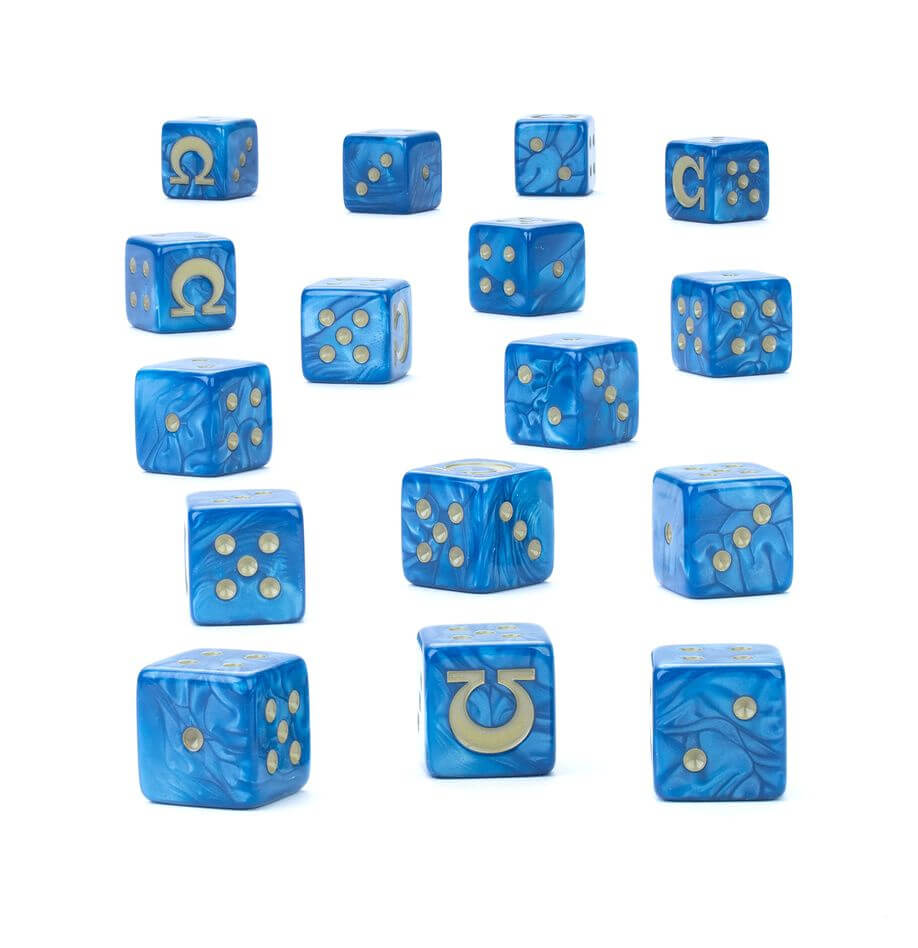 Warhammer 40,000 - Ultramarines Dice – Goblinen